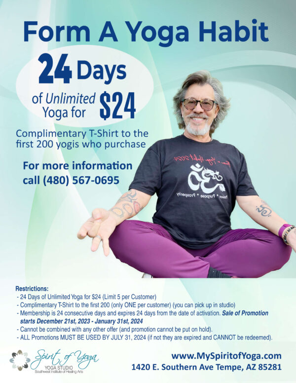 Events and Specials - Spirit Of Yoga